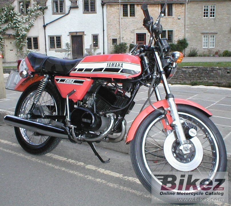 Yamaha RD 200 DX poster